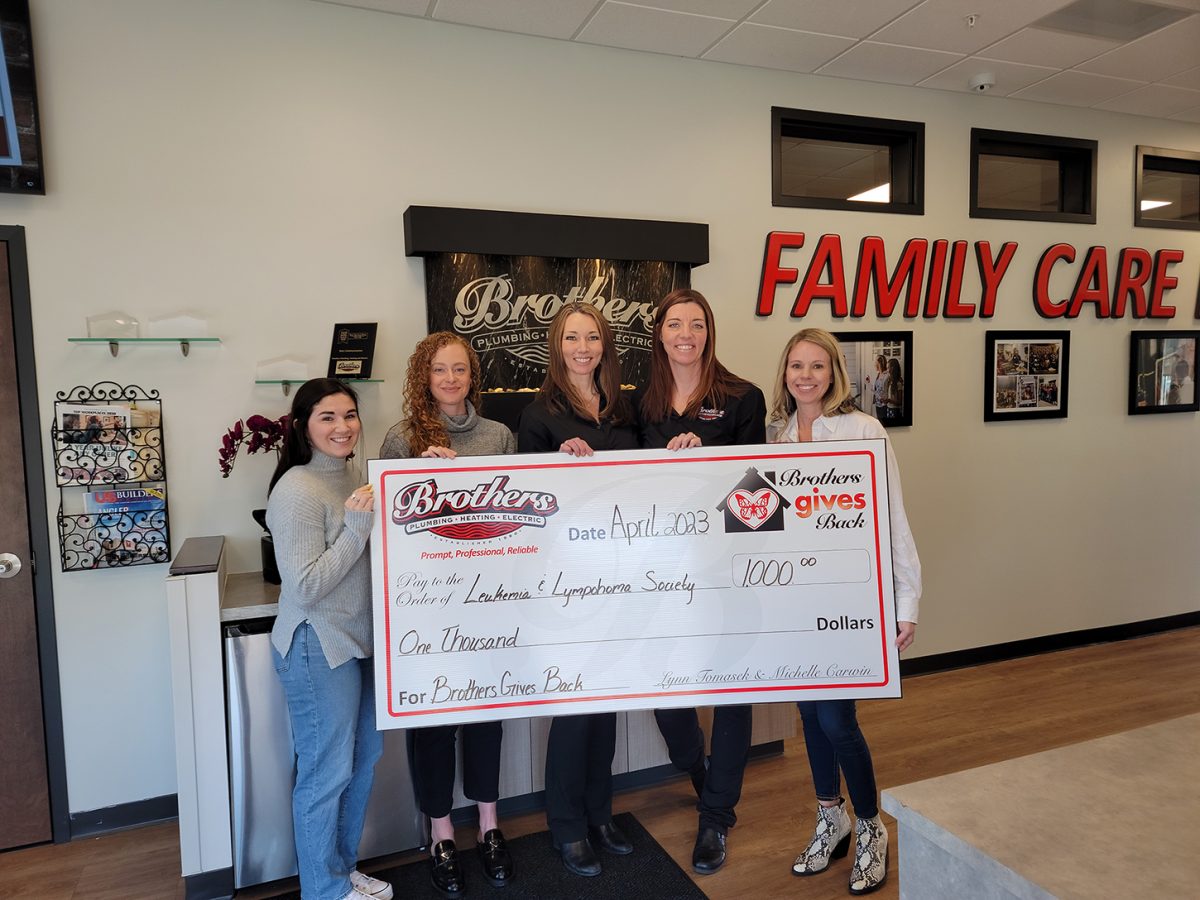 Brothers Gives Back To The Leukemia & Lymphoma Society (LLS)